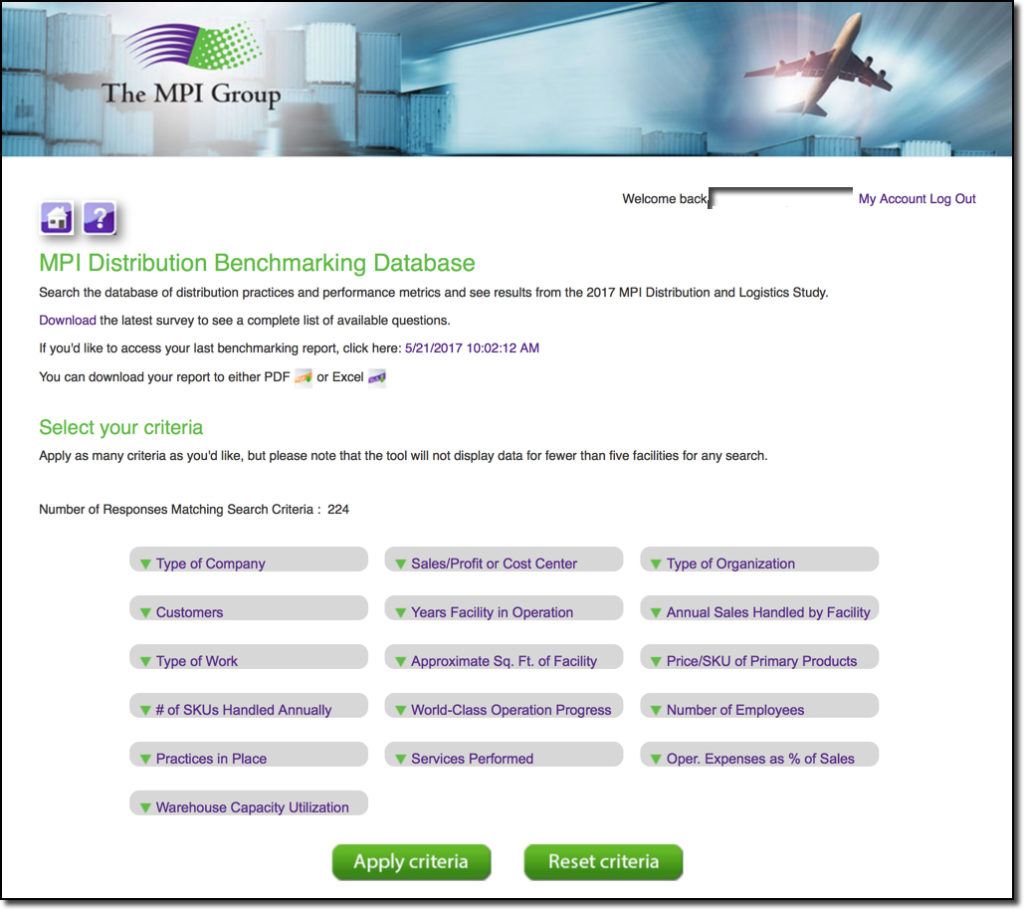 MPI Distribution & Logistics Study - The MPI Group